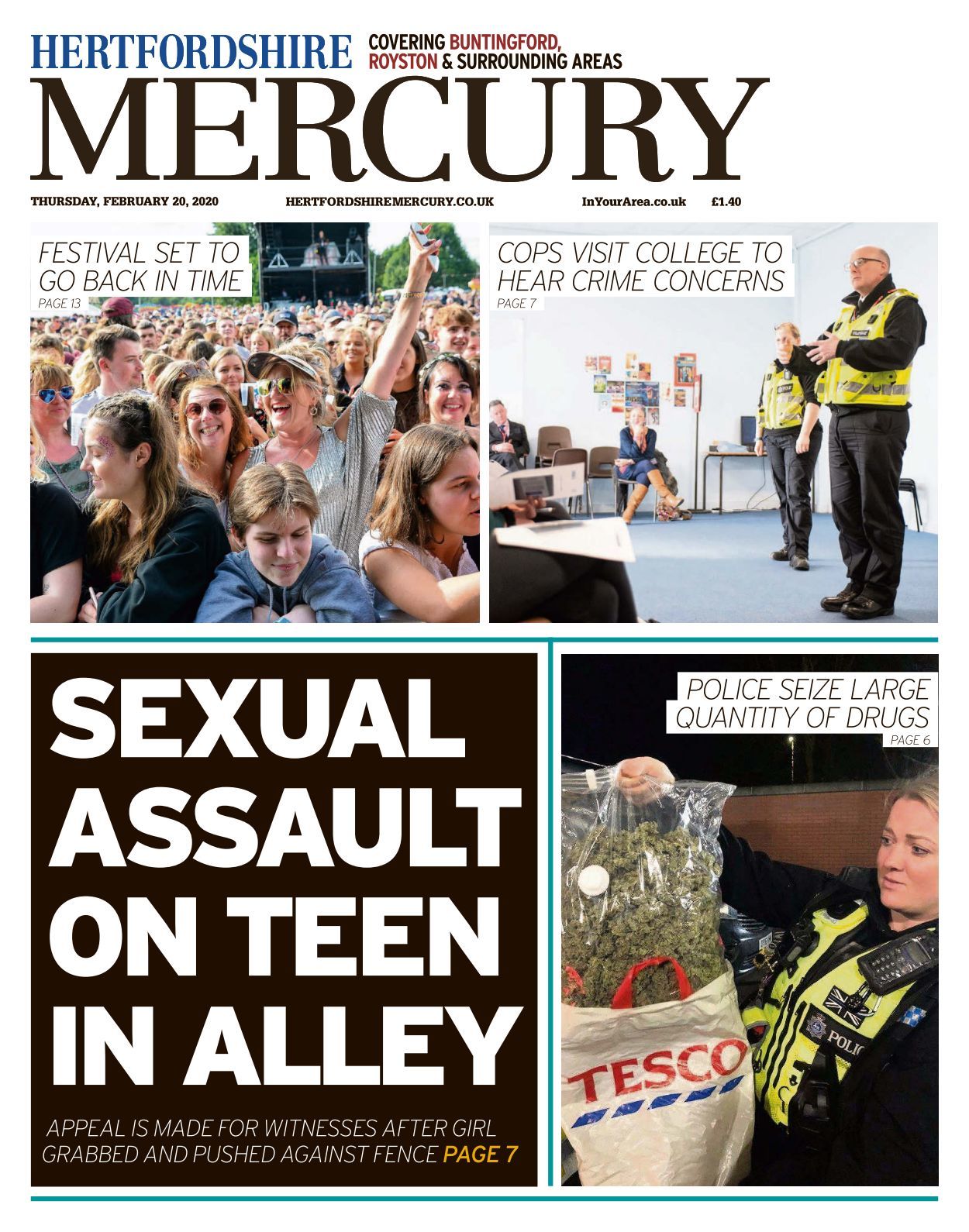 Hertfordshire Mercury Buntingford - 2020-02-20