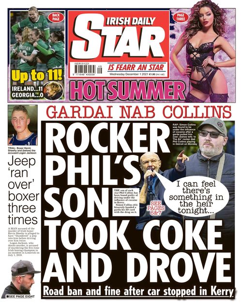 Irish Daily Star - 2021-12-01
