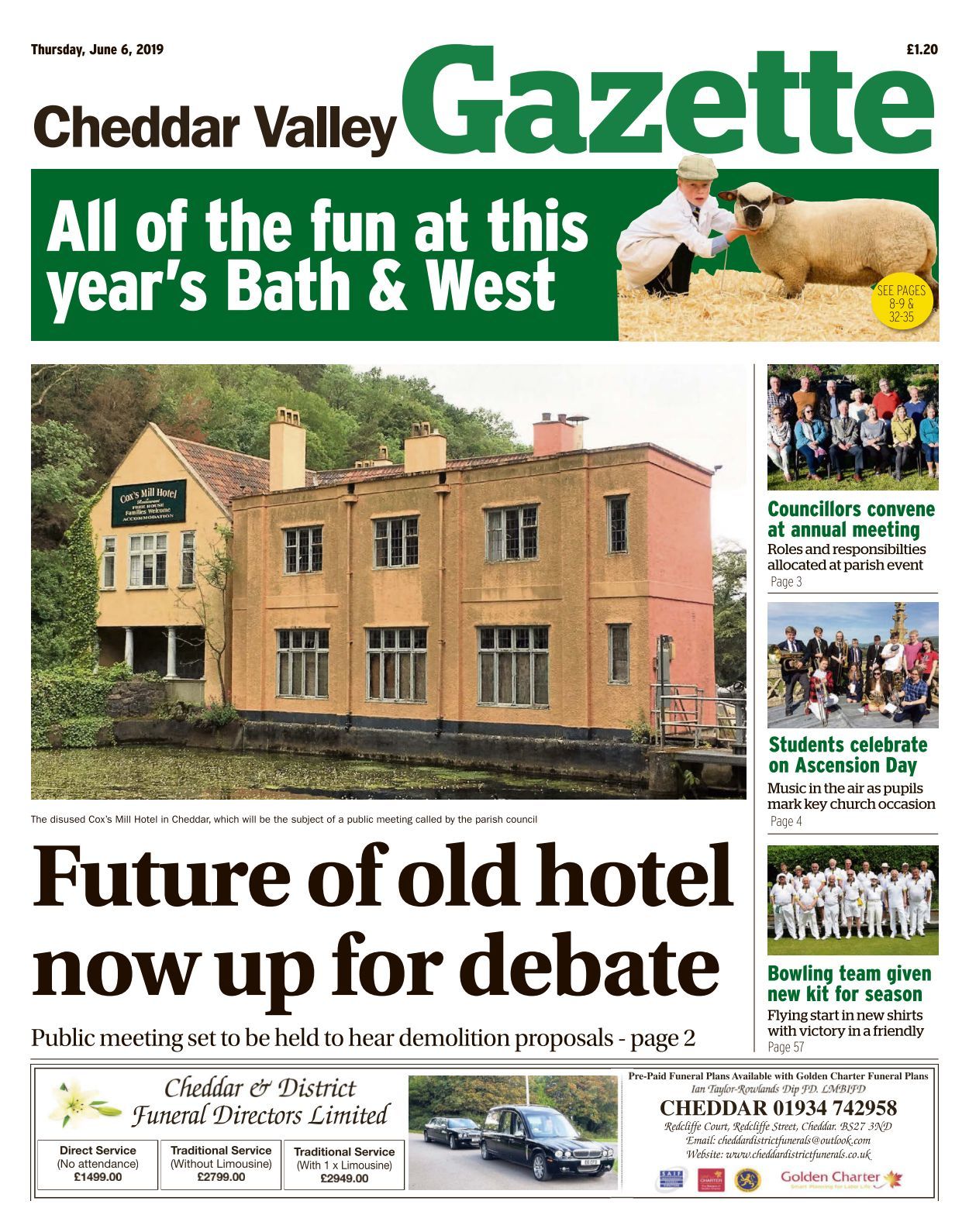 Cheddar Valley Gazette - 2019-06-06