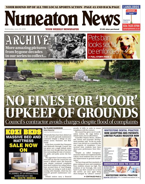 Nuneaton News - 2018-06-20