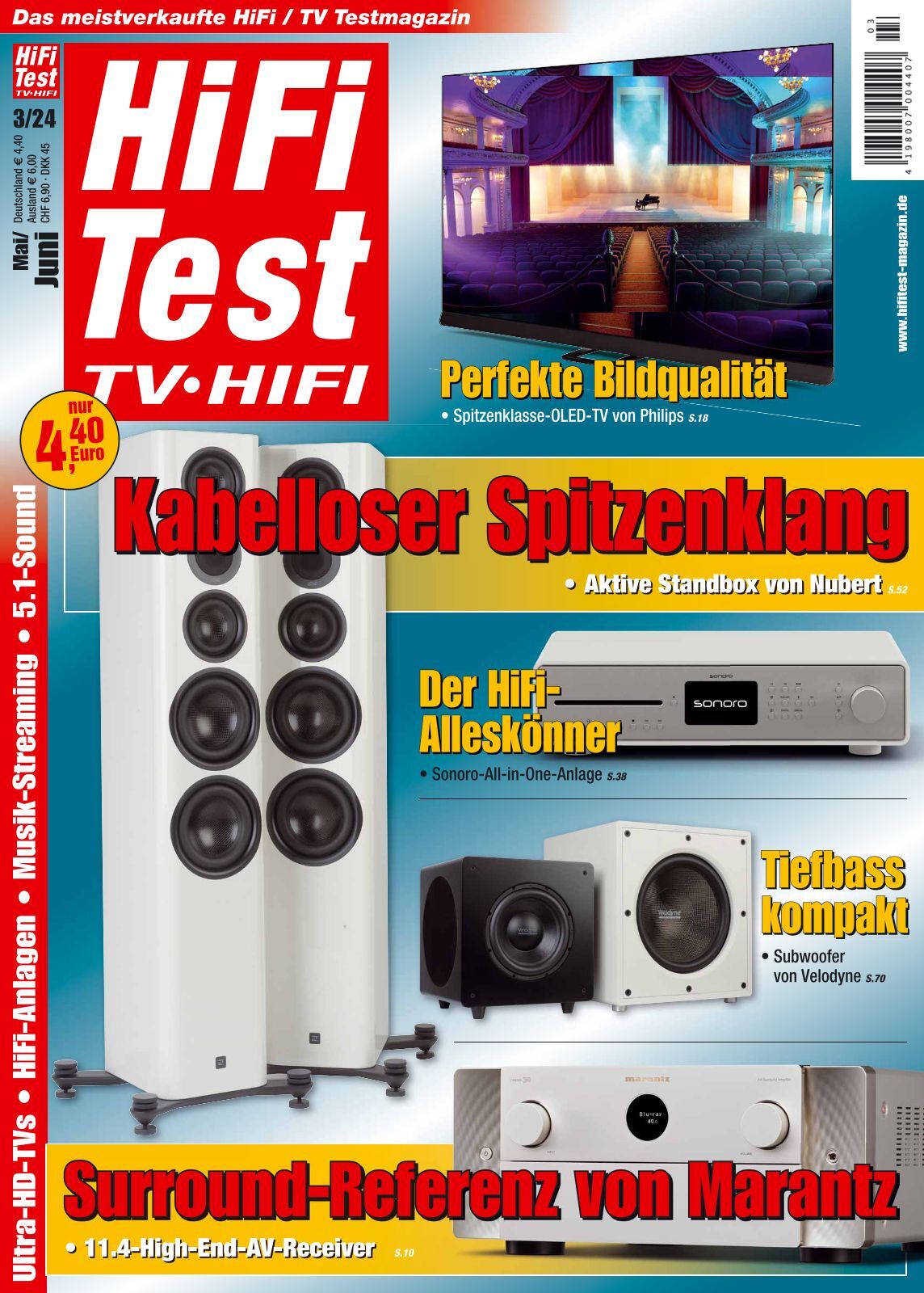 HiFi Test TV • HiFi - Ausgabe 03/2024
