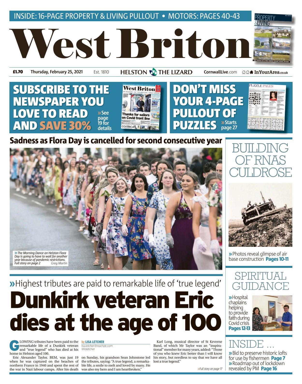 West Briton Helston - 2021-02-25