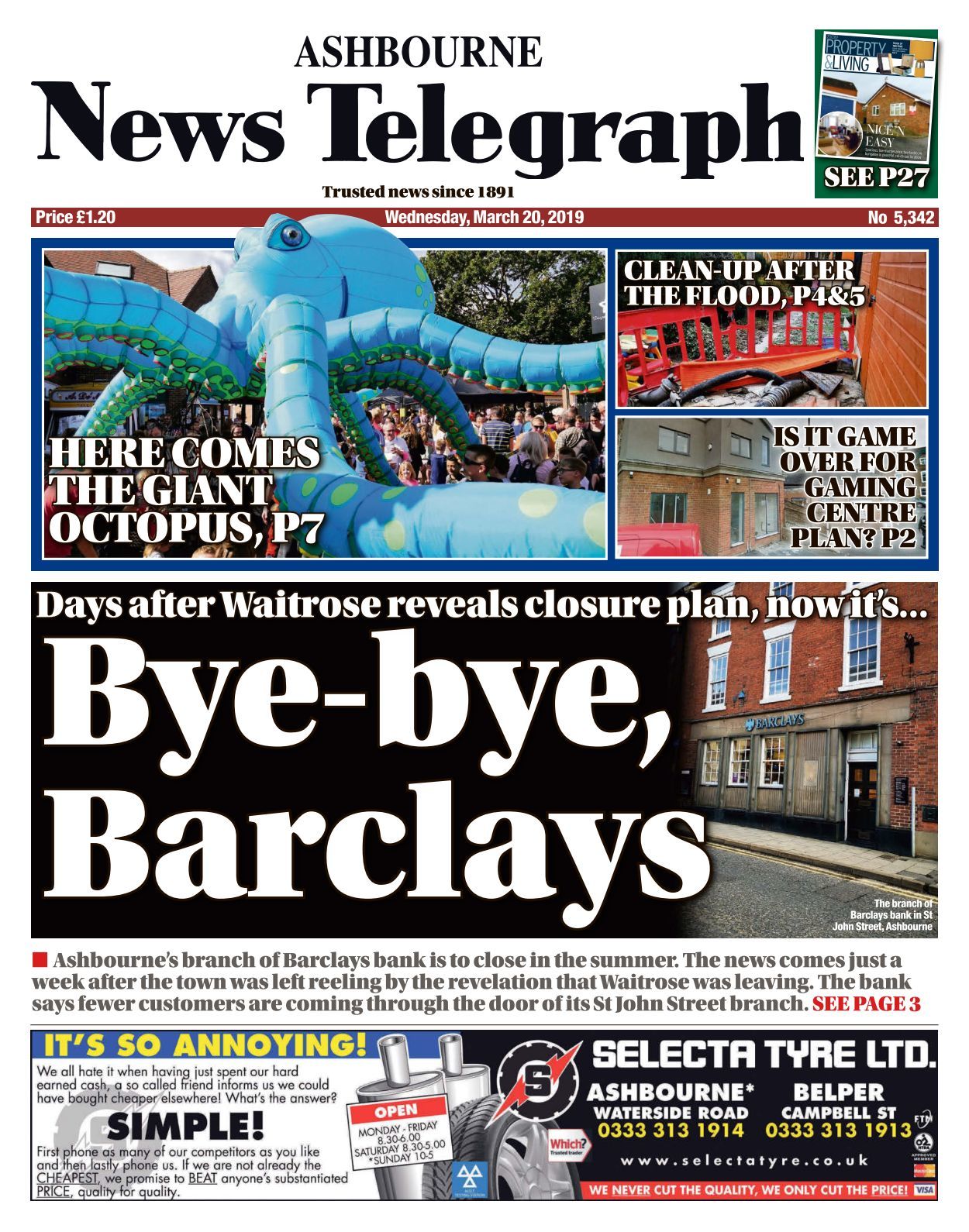 Ashbourne News Telegraph - 2019-03-20