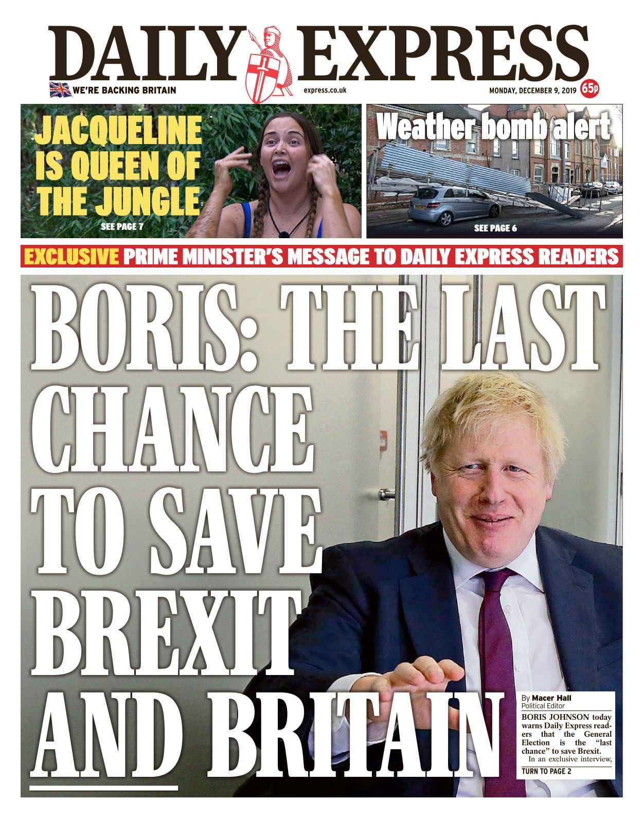 Daily Express - 2019-12-09