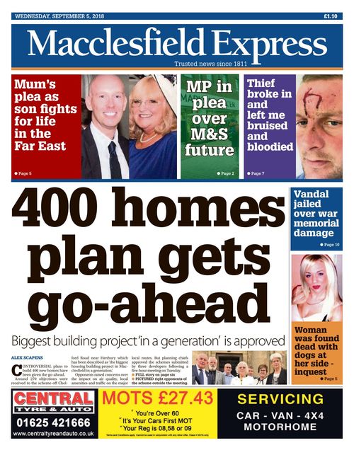 Macclesfield Express - 2018-09-05