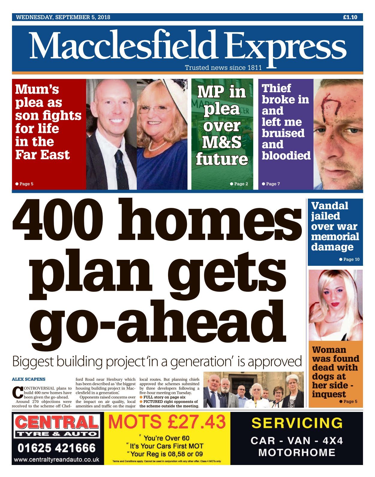 Macclesfield Express - 2018-09-05