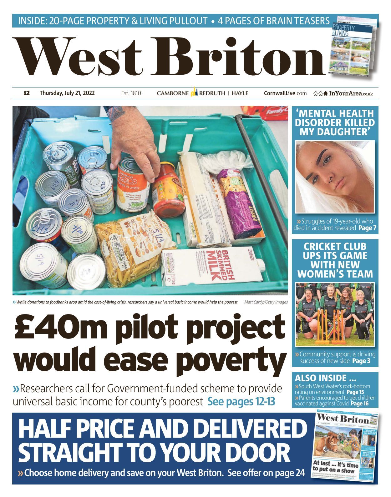 West Briton Redruth - 2022-07-21