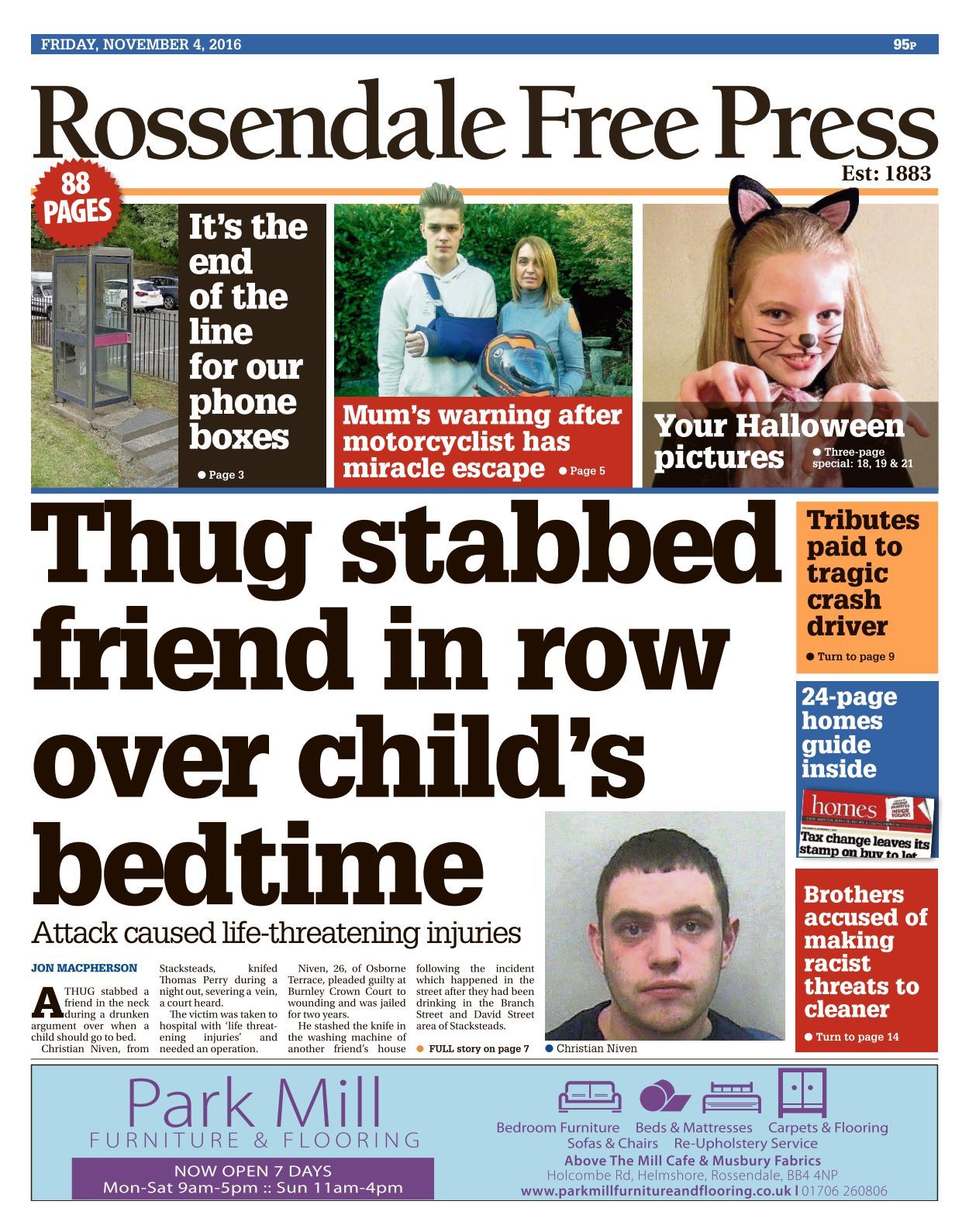 Rossendale Free Press - 2016-11-04