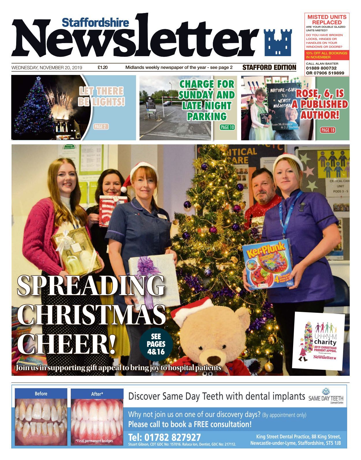 Staffordshire Newsletter - 2019-11-20