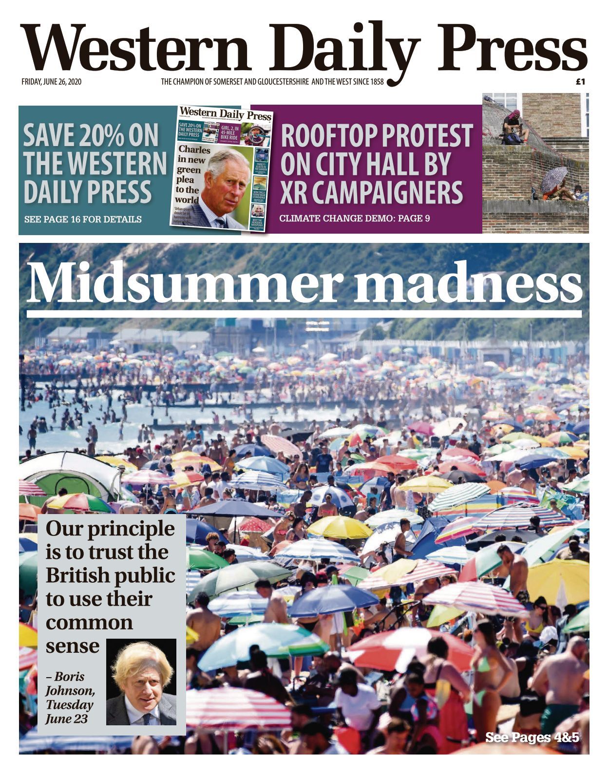 Western Daily Press - 2020-06-26