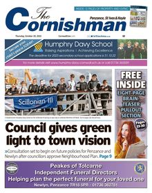 The Cornishman serves the communities of West Cornwall.
