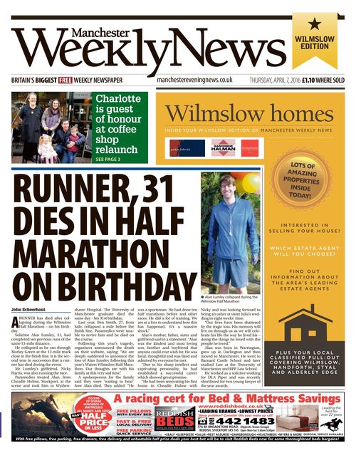Manchester Weekly News Wilmslow - 2016-04-07