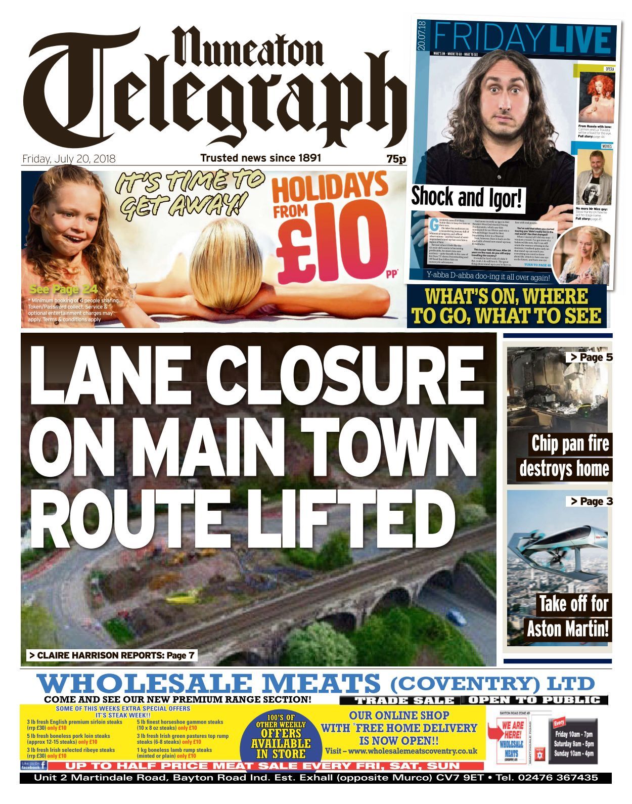 Nuneaton Telegraph - 2018-07-20