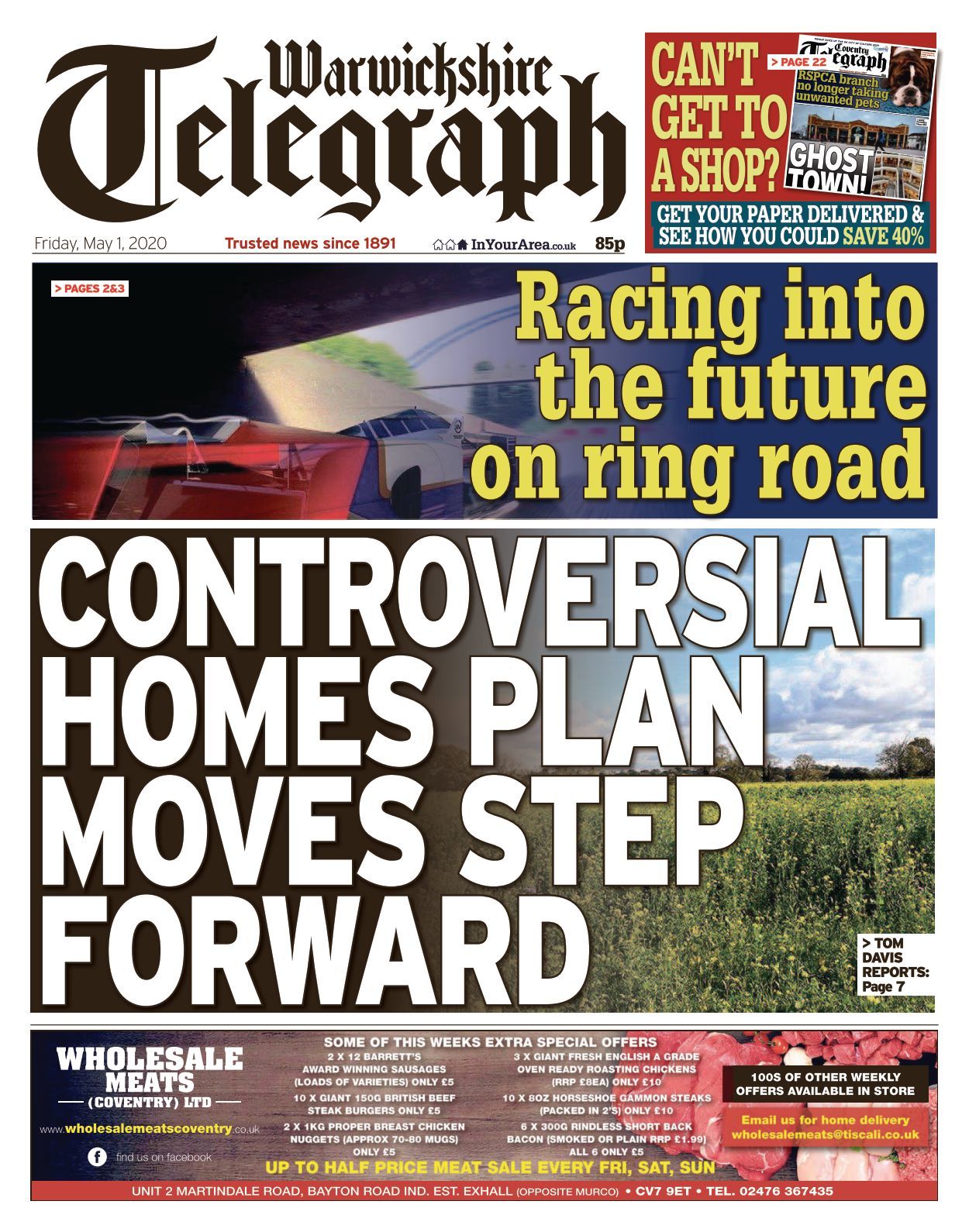 Warwickshire Telegraph - 2020-05-01