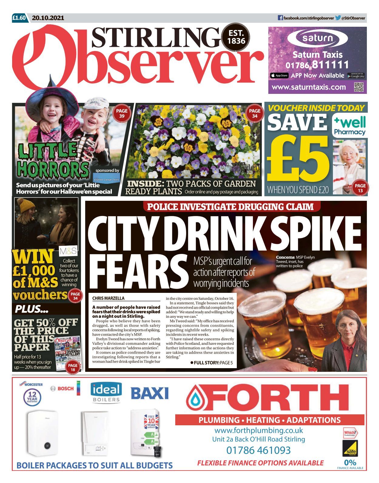 Stirling Observer - 2021-10-20