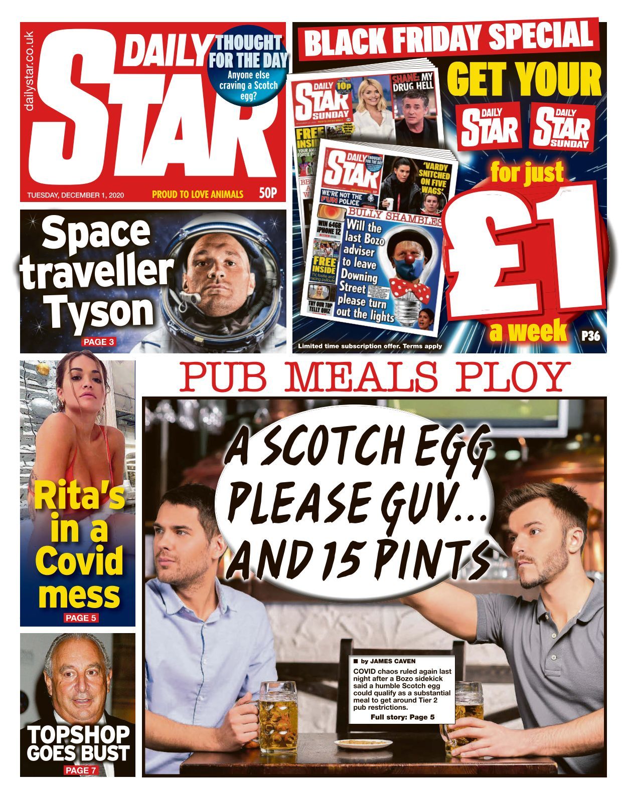 Daily Star - 2020-12-01