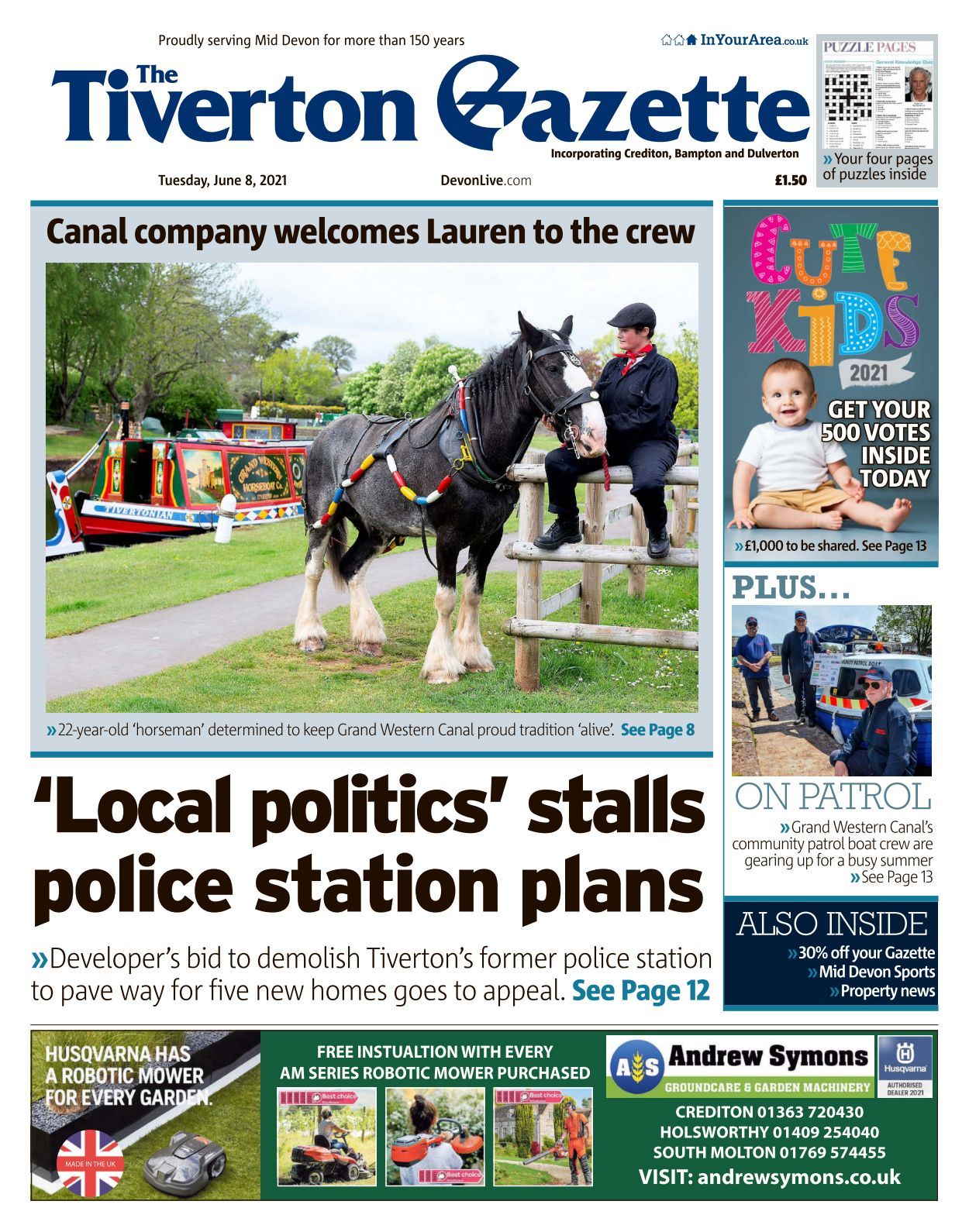 Tiverton Gazette - 2021-06-08
