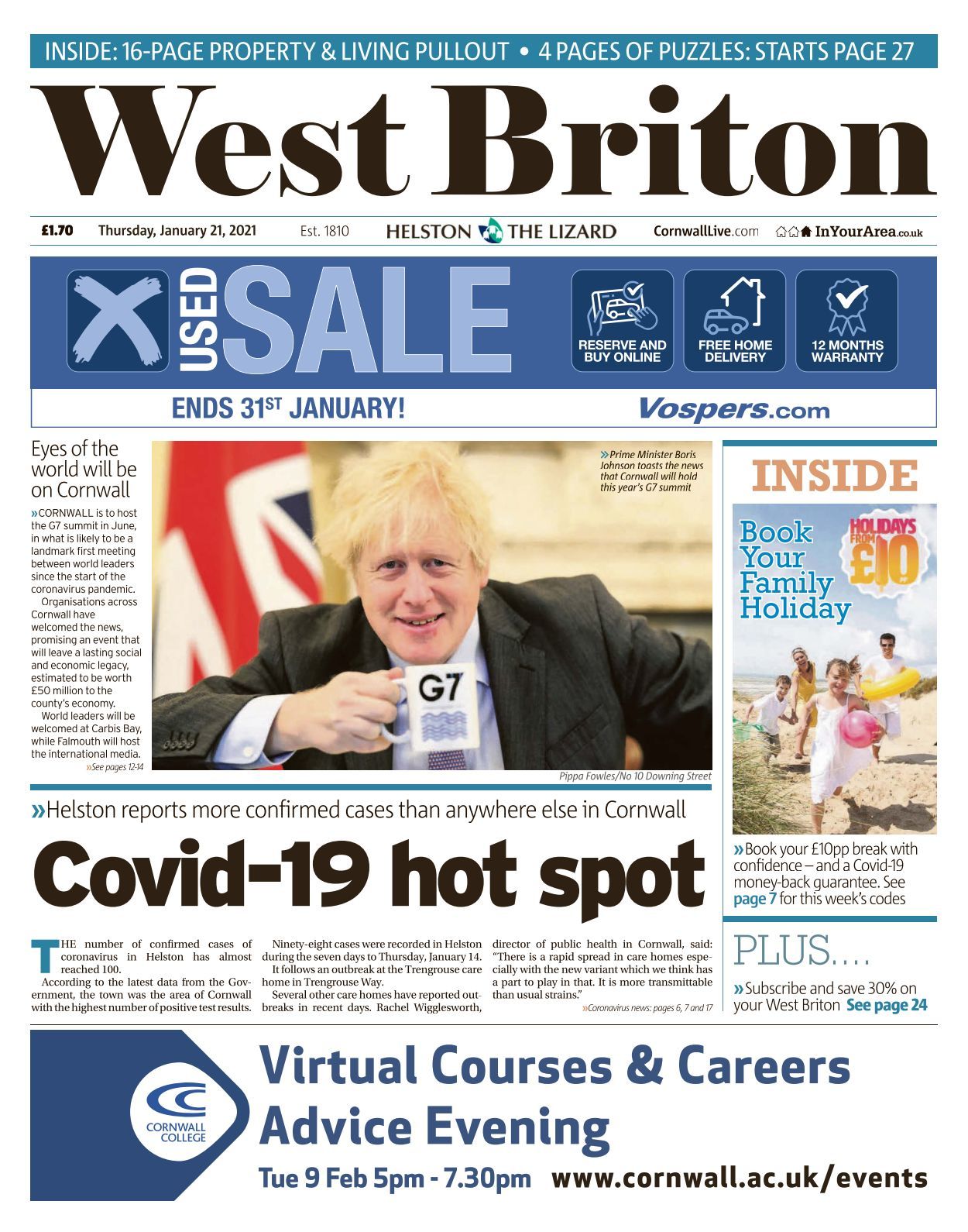 West Briton Helston - 2021-01-21