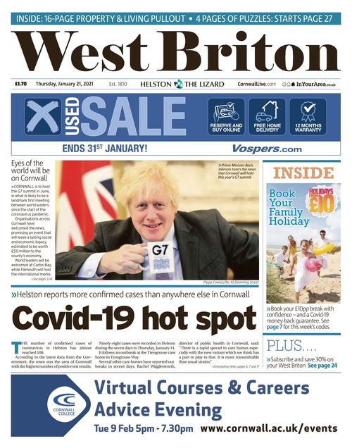 West Briton Helston - 2021-01-21