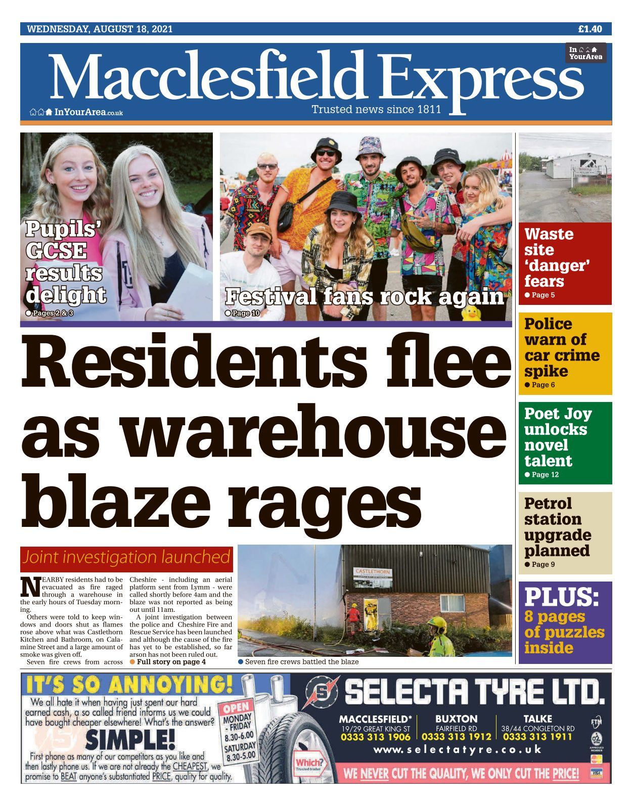 Macclesfield Express - 2021-08-18