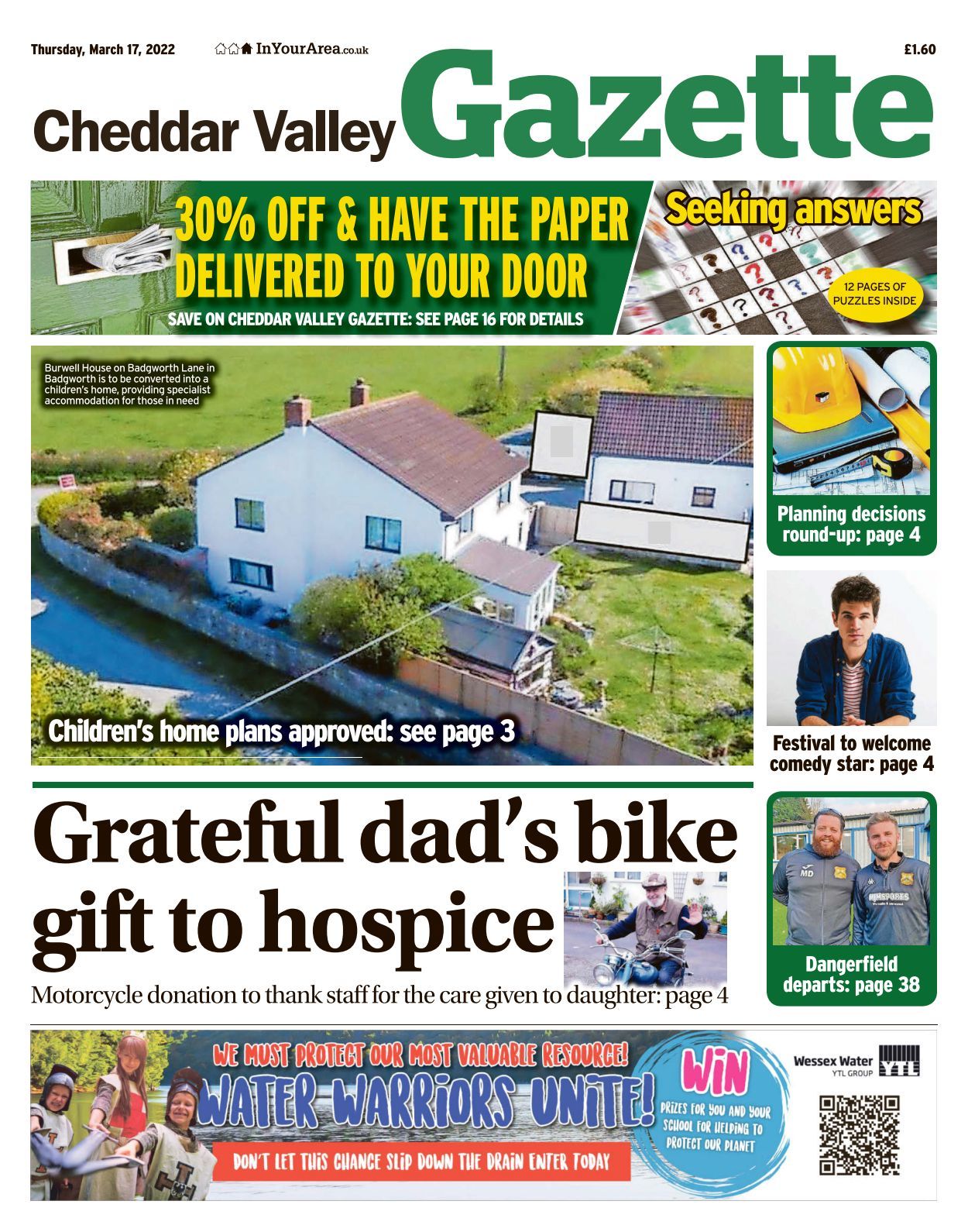 Cheddar Valley Gazette - 2022-03-17