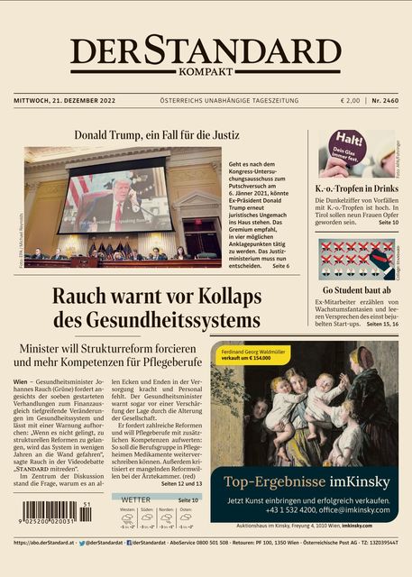 DER STANDARD Kompakt - 2022-12-21