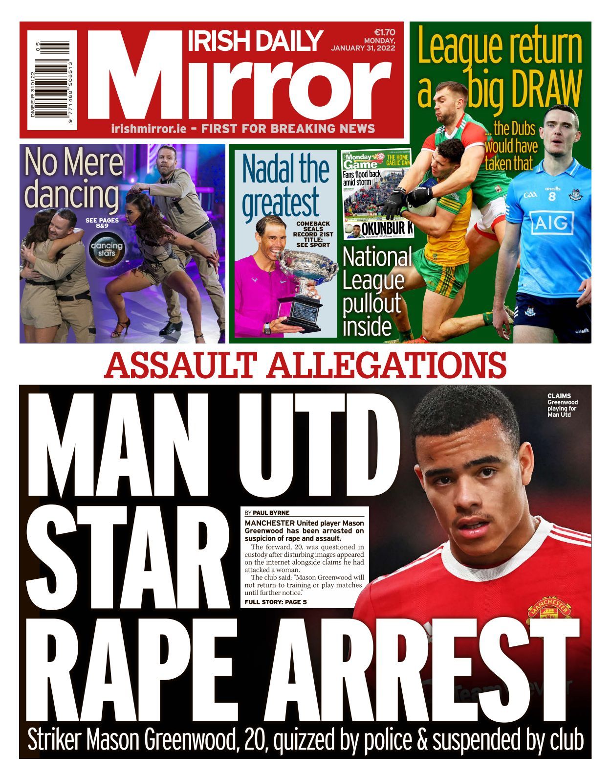 Irish Daily Mirror - 2022-01-31