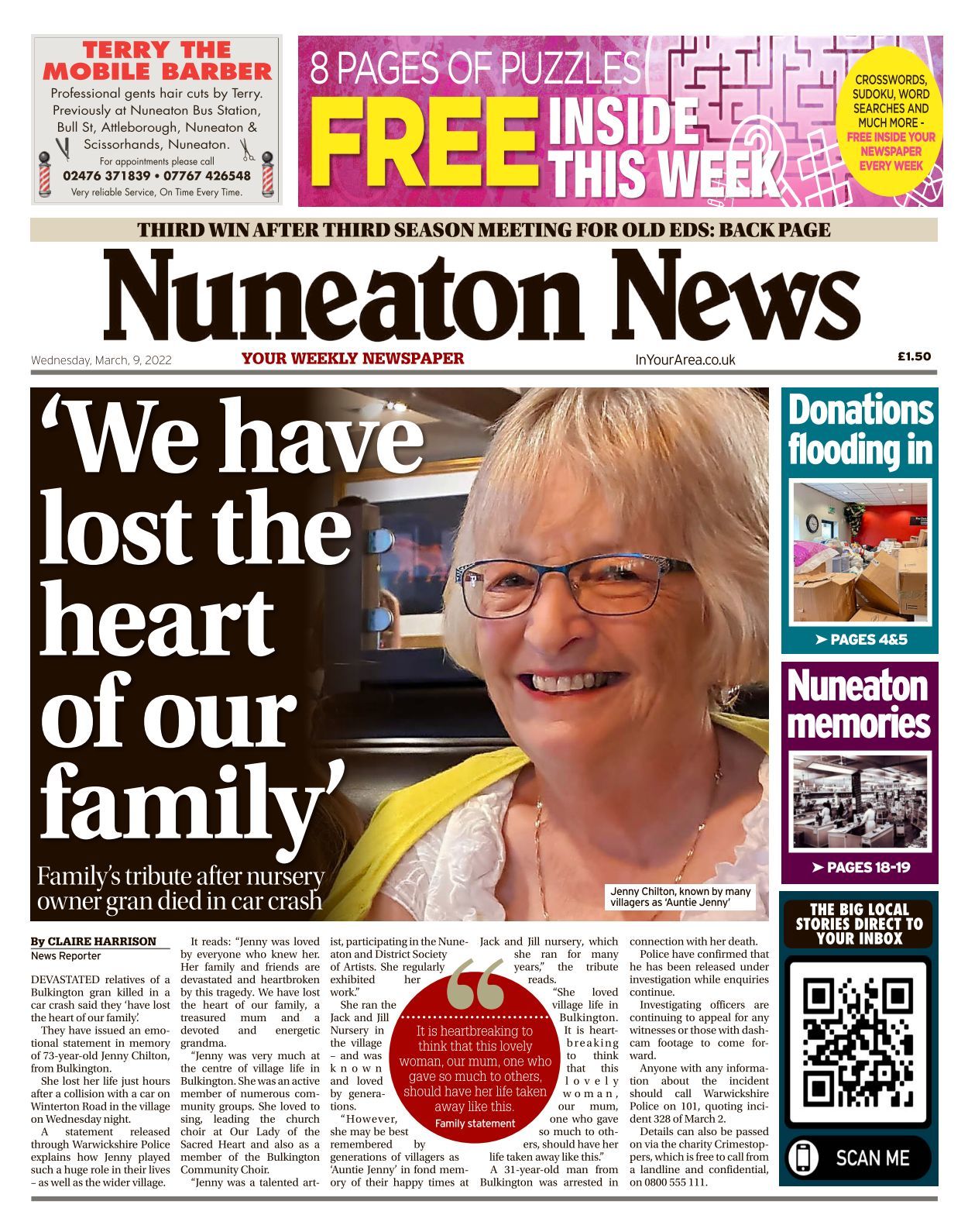 Nuneaton News - 2022-03-09
