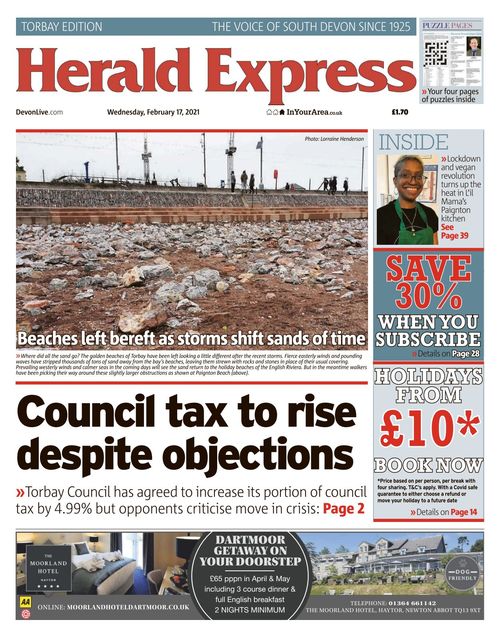 Herald Express Torbay - 2021-02-17