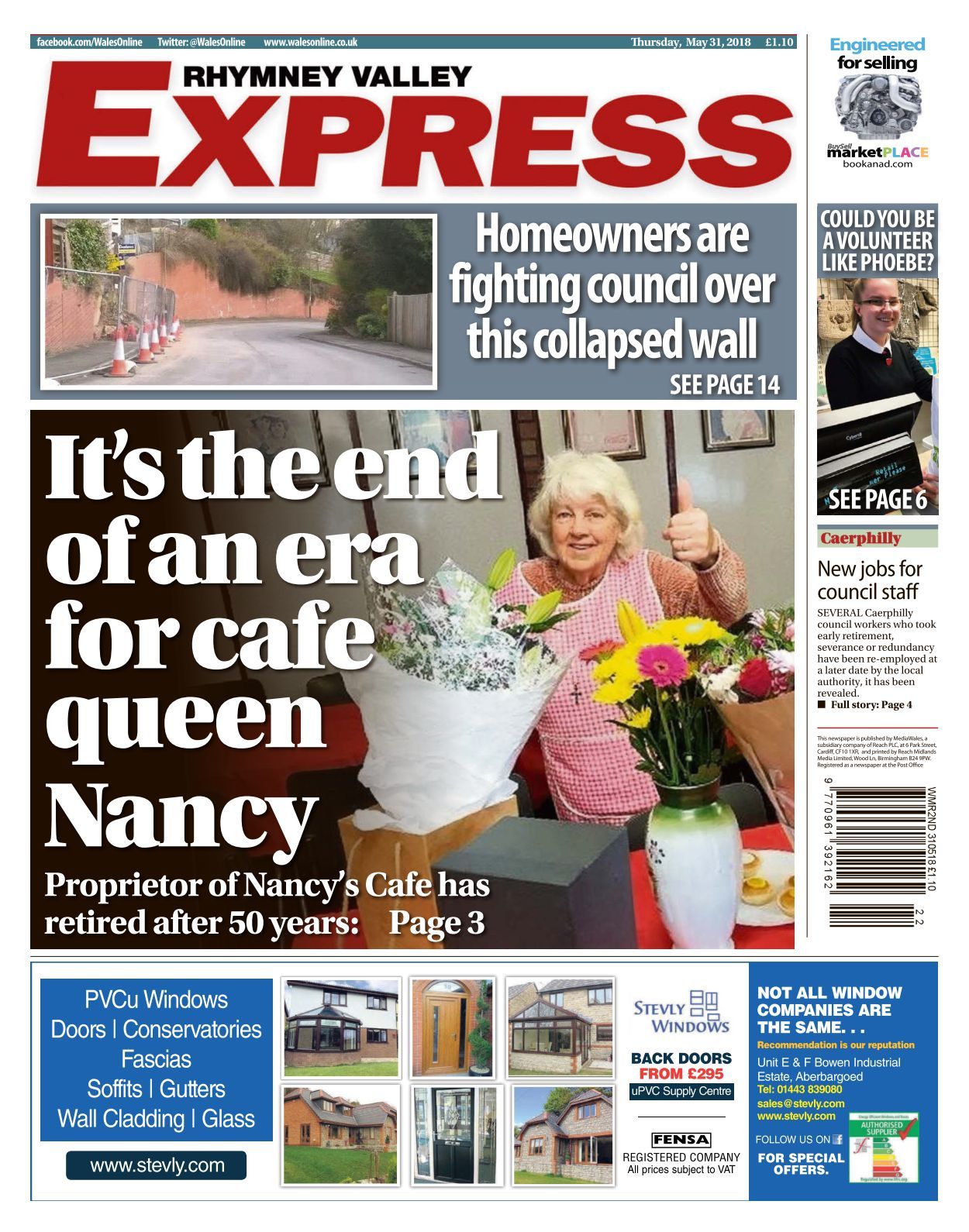 Rhymney Valley Express - 2018-05-31
