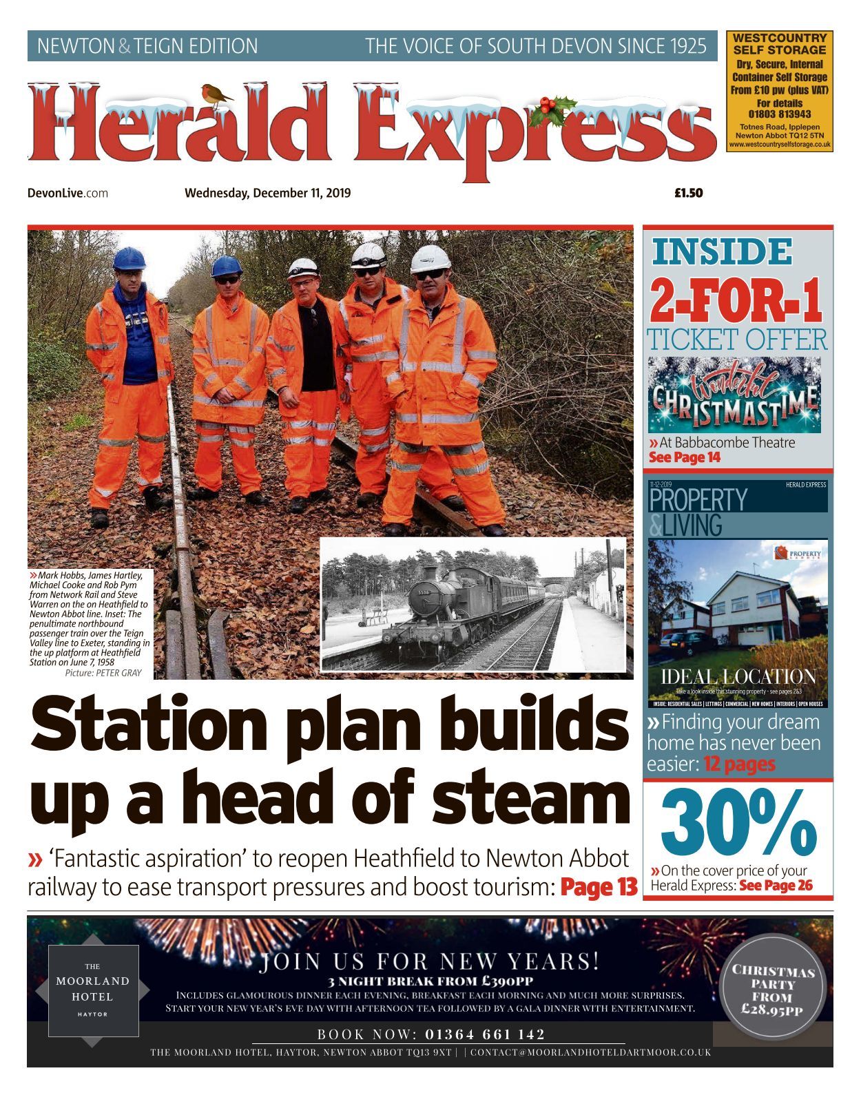 Herald Express Newton Abbot - 2019-12-11