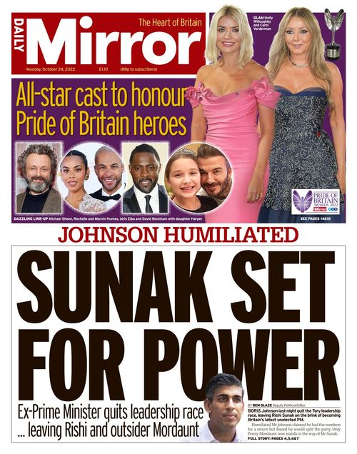 Daily Mirror - 2022-10-24