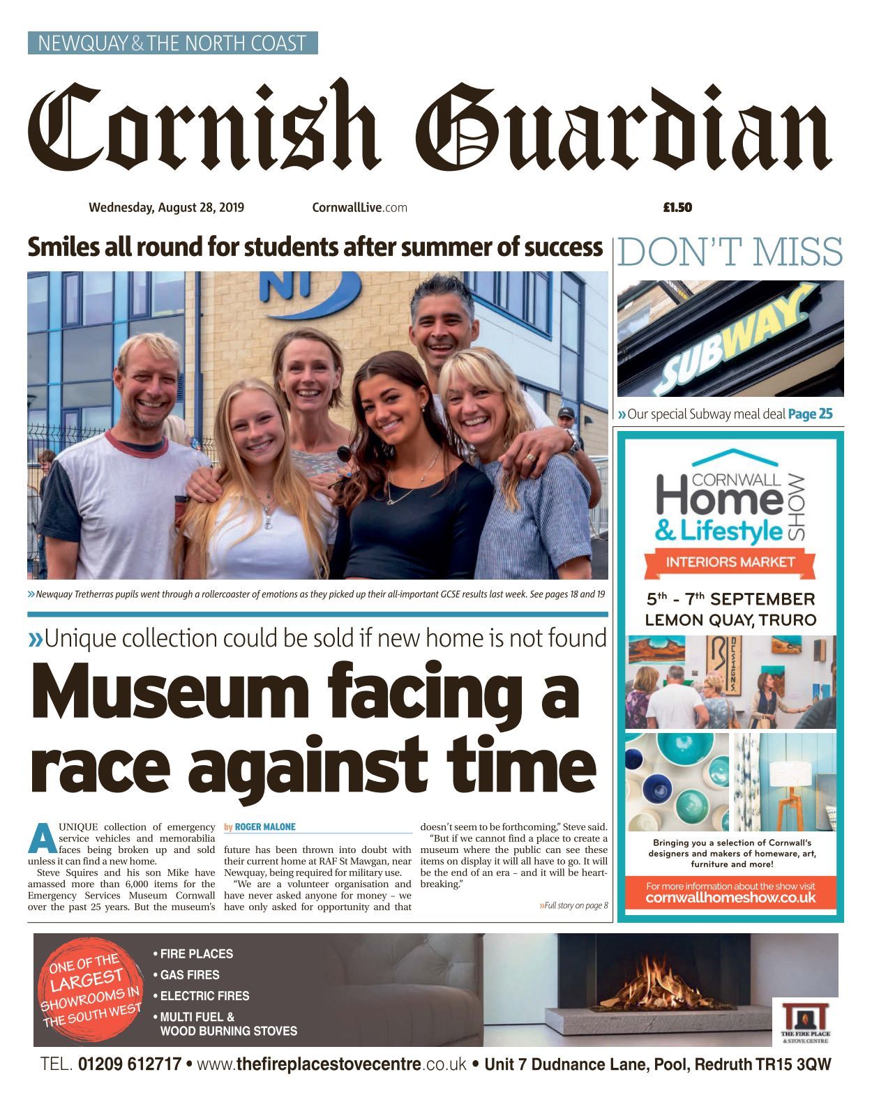 Cornish Guardian Newquay - 2019-08-28
