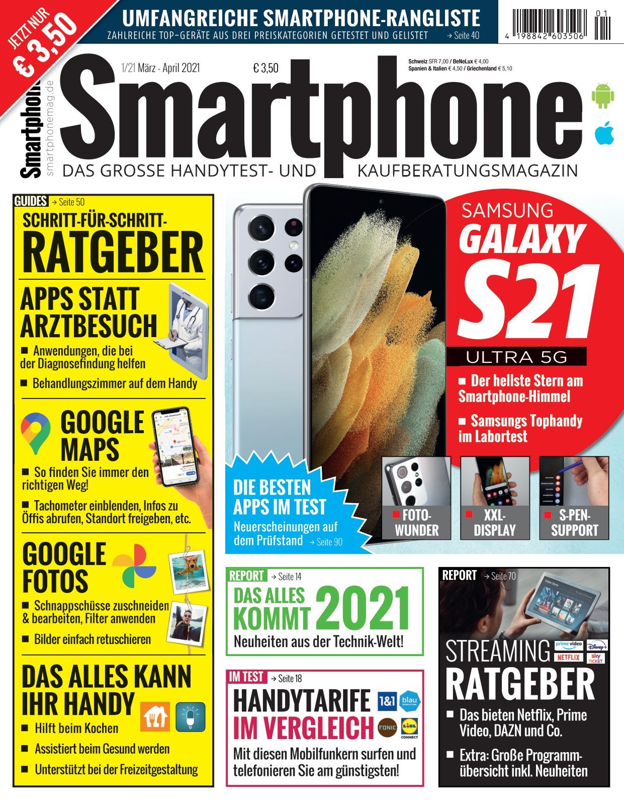 Smartphone Magazin - Ausgabe 01/2021