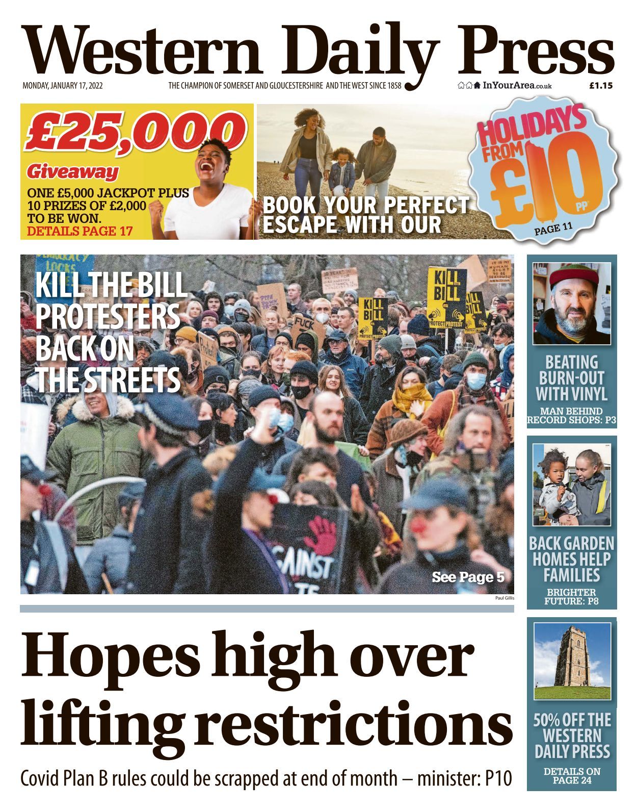 Western Daily Press - 2022-01-17