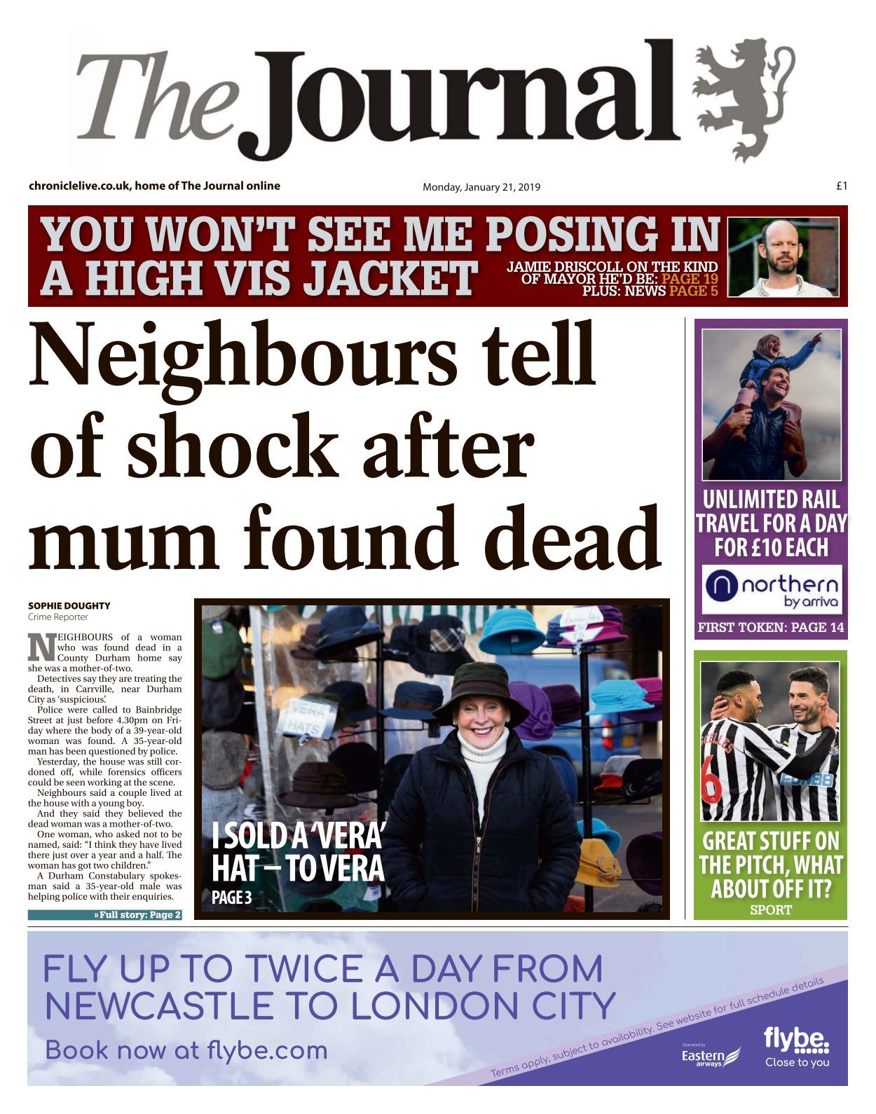 Newcastle Journal - 2019-01-21