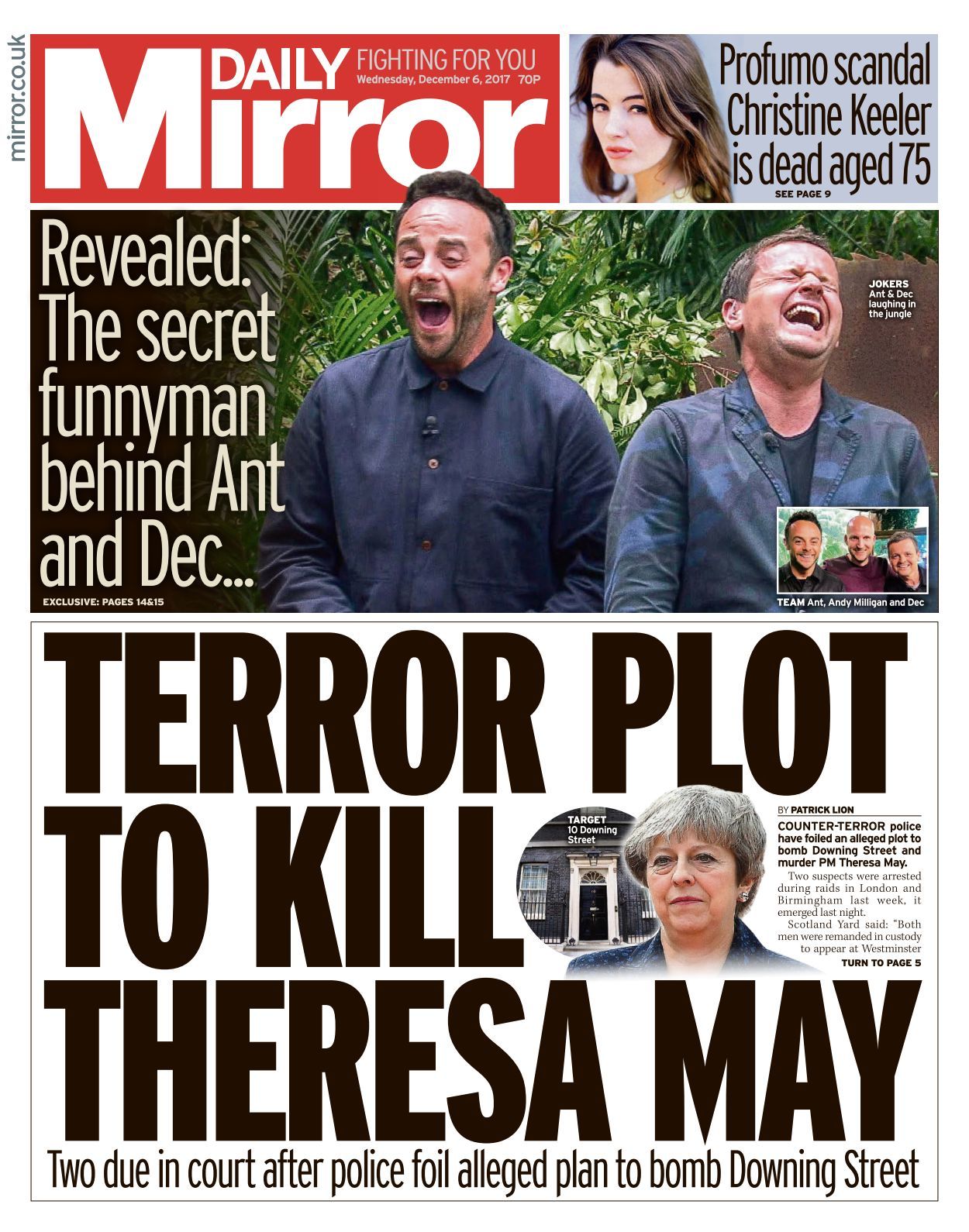 Daily Mirror - 2017-12-06