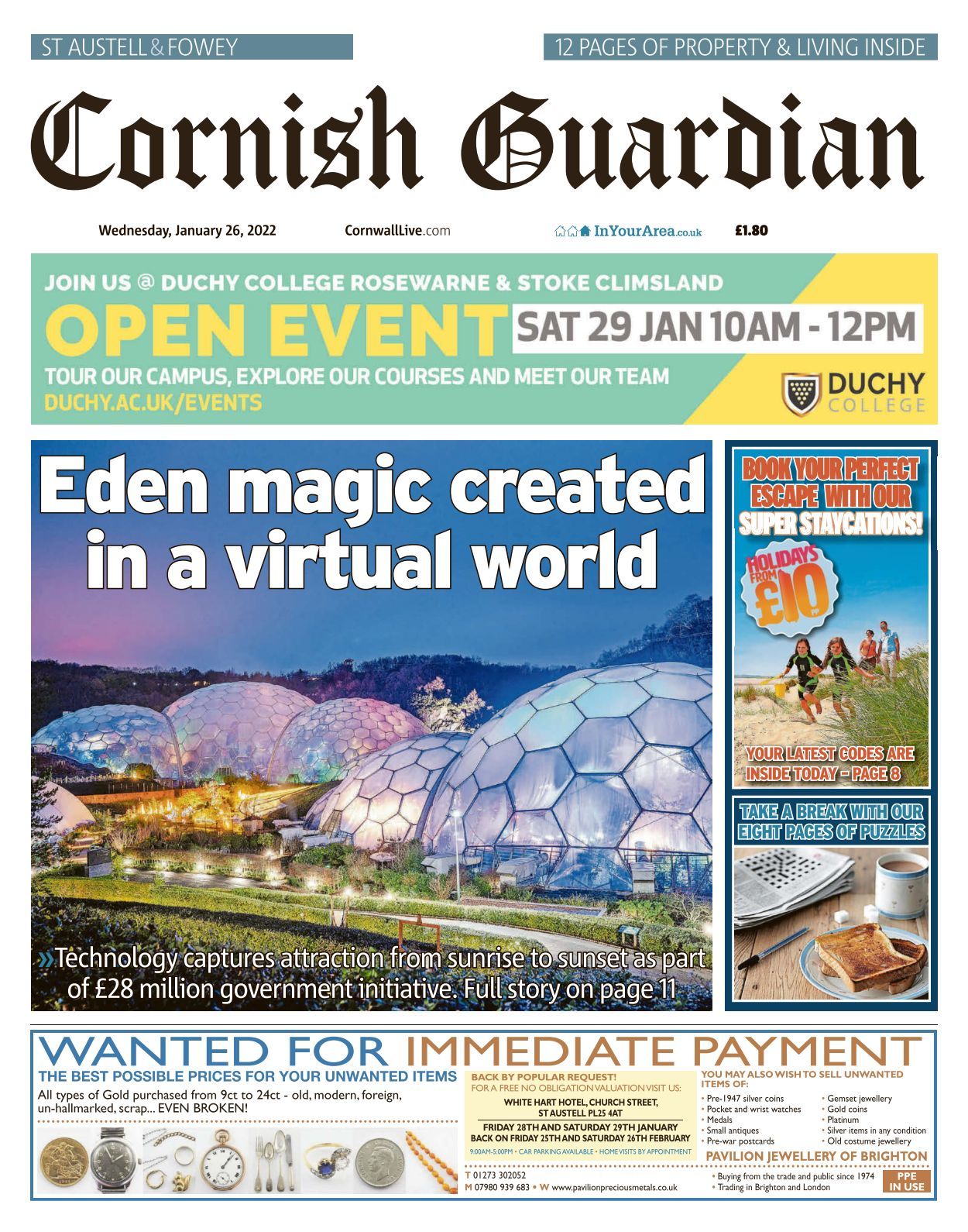 Cornish Guardian St Austell - 2022-01-26