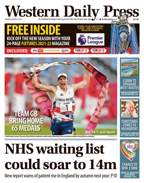 Western Daily Press - 2021-08-09