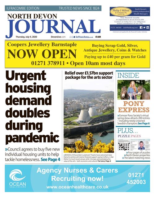 North Devon Journal Ilfracombe - 2020-07-09