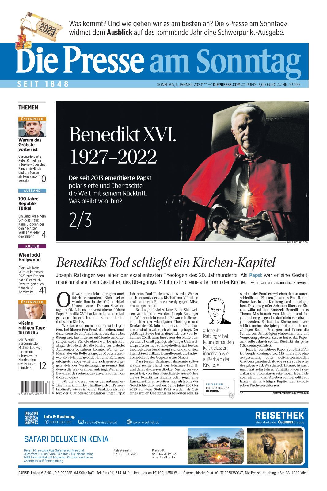Die Presse am Sonntag - 2023-01-01