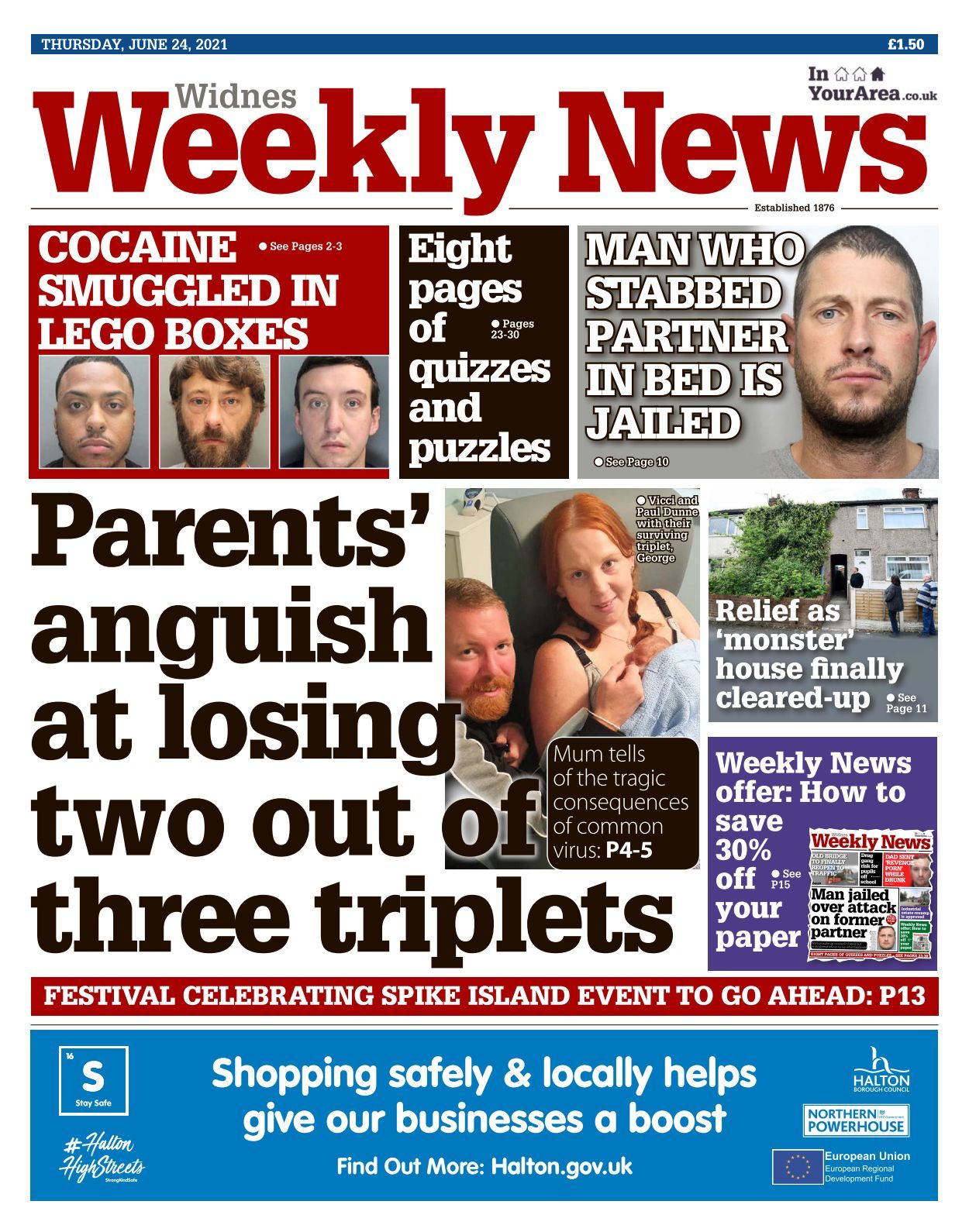Widnes Weekly News - 2021-06-24
