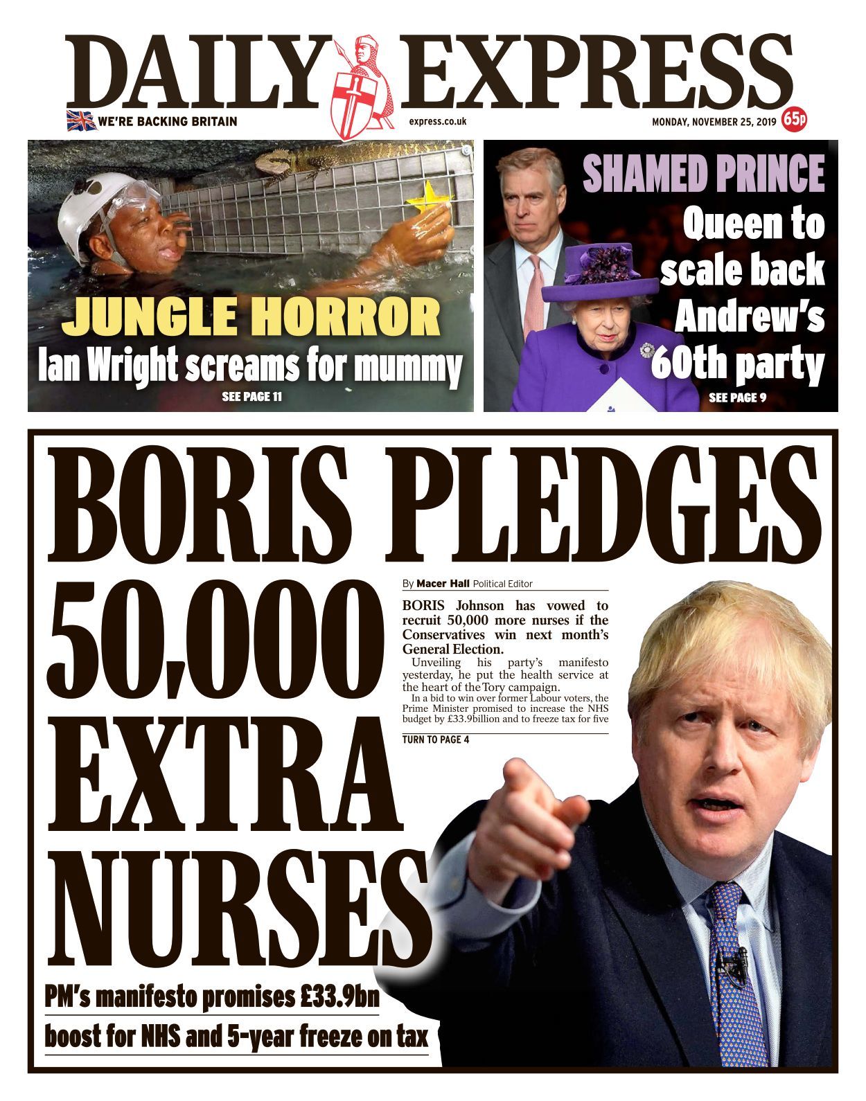 Daily Express - 2019-11-25