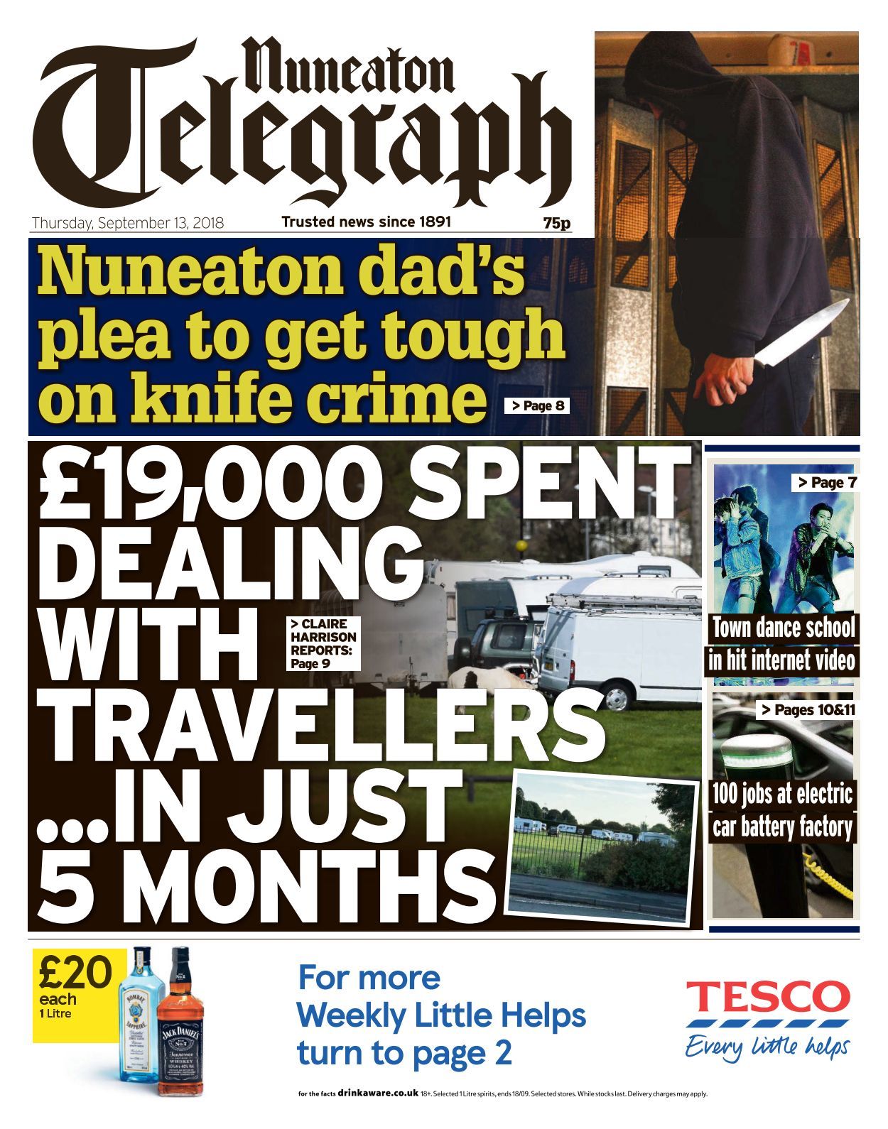 Nuneaton Telegraph - 2018-09-13