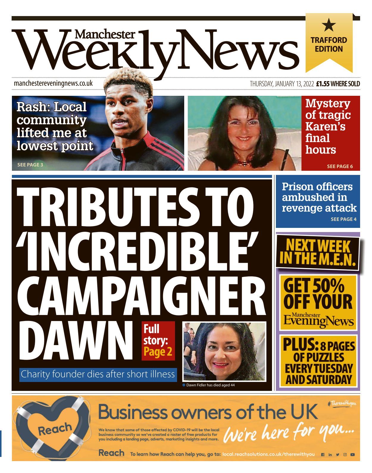 Manchester Weekly News Trafford - 2022-01-13