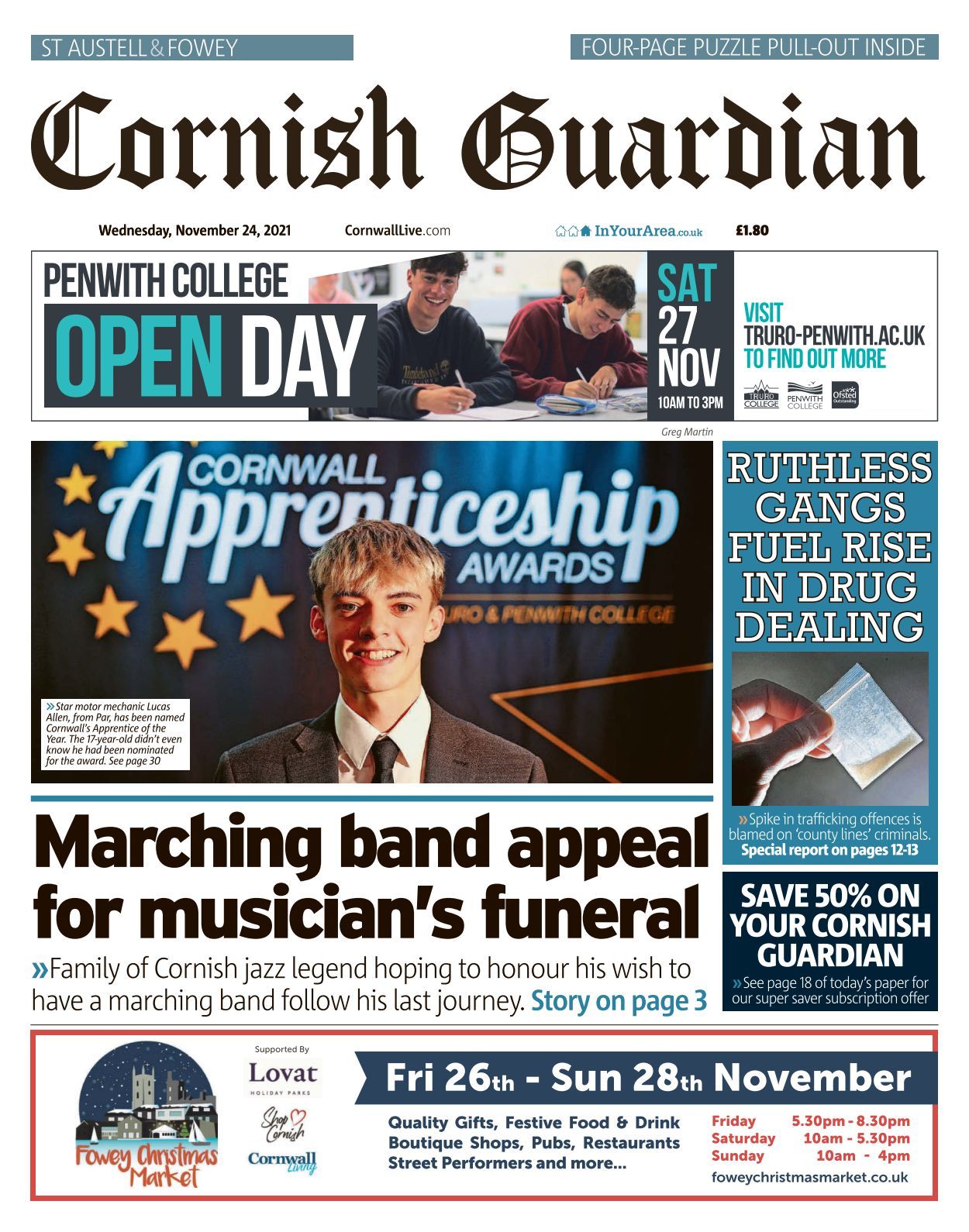 Cornish Guardian St Austell - 2021-11-24
