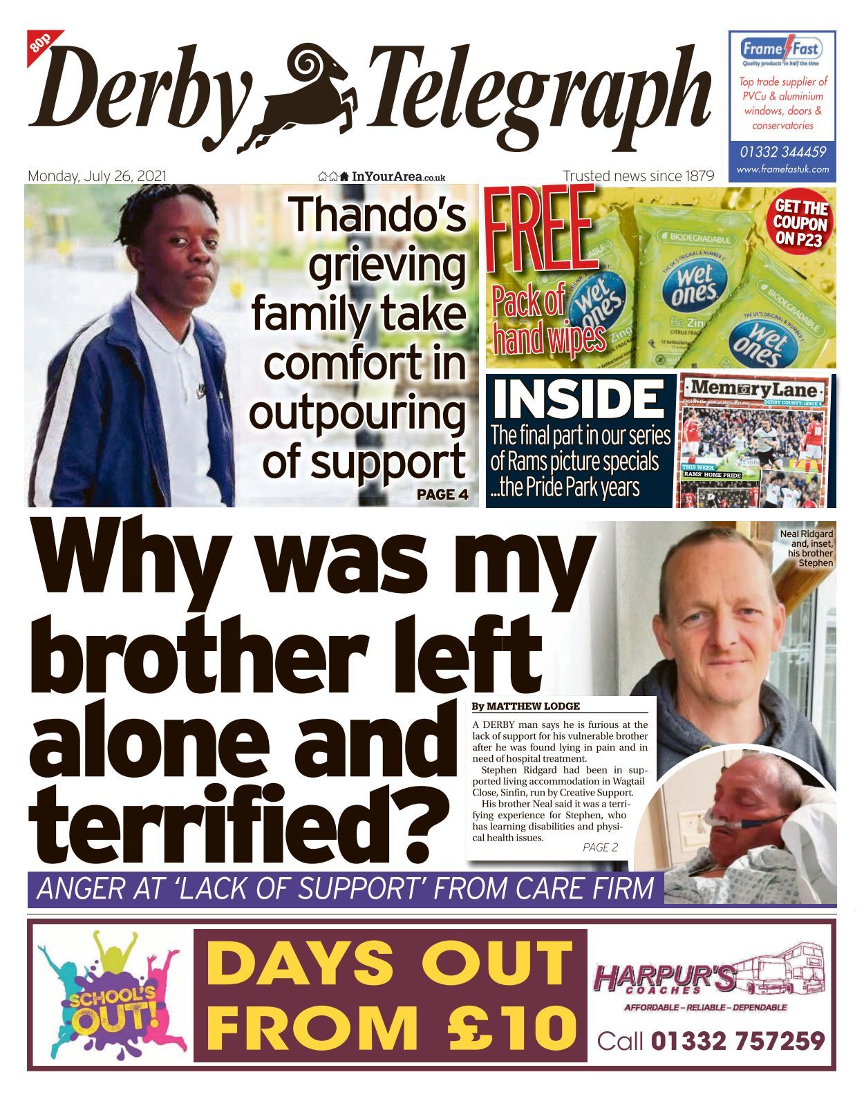 Derby Telegraph - 2021-07-26