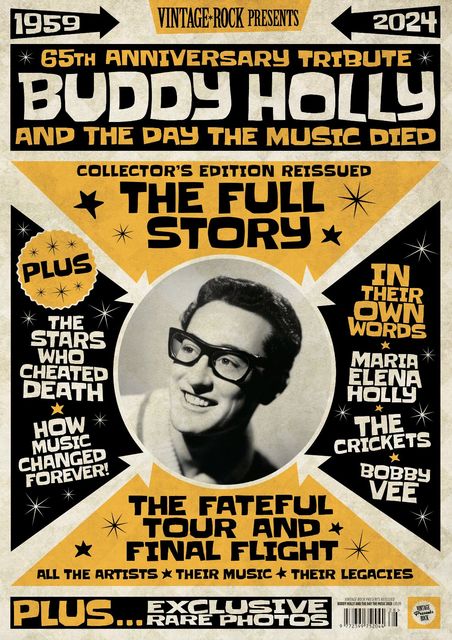 Vintage Rock Presents - 65th Anniversary Tribute: Buddy Holly and the ...