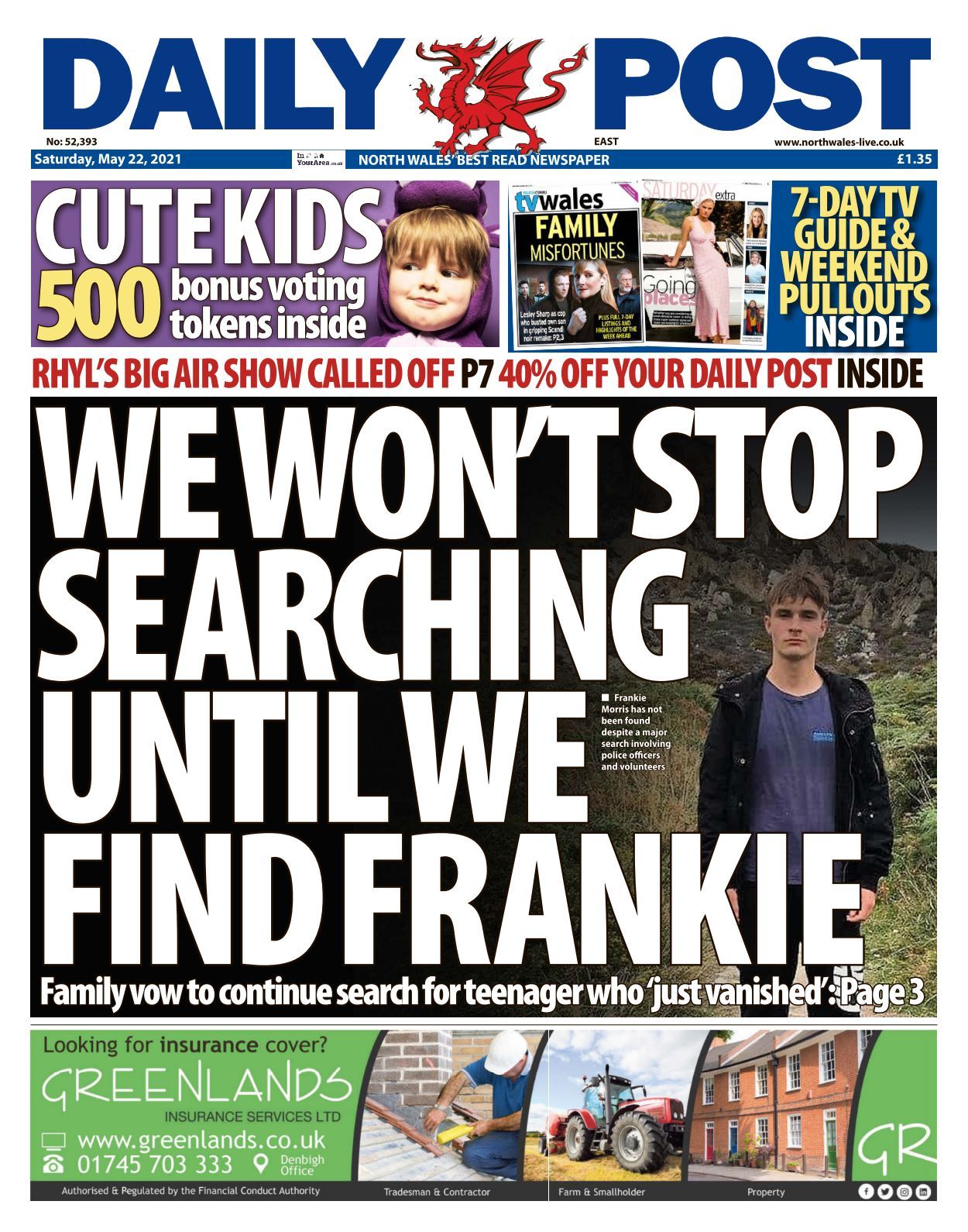 Daily Post Wales East - 2021-05-22