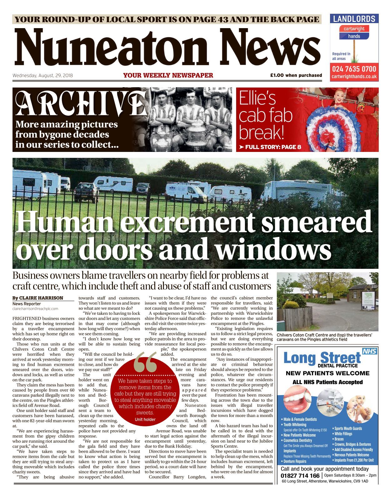 Nuneaton News - 2018-08-29